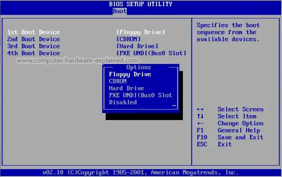 BIOS Setup Utility BIOS Setup Utility